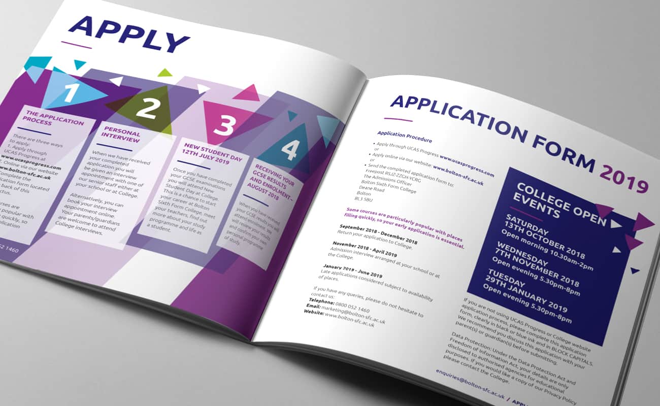 Our top 10 tips for designing a successful prospectus - TRCREATIVE ...