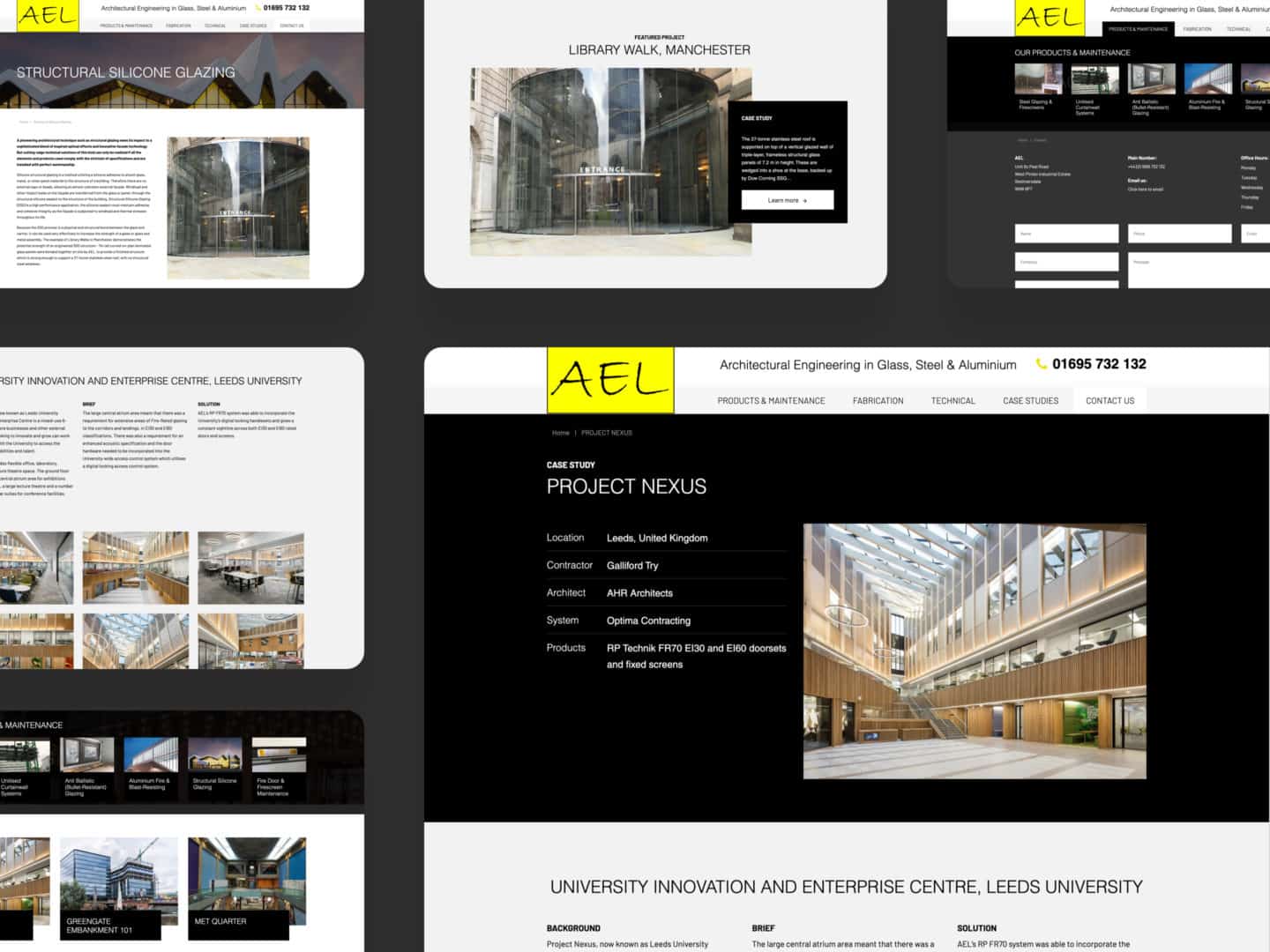 AEL Architectural Engineering - TRCREATIVE | Branding, Web Design ...