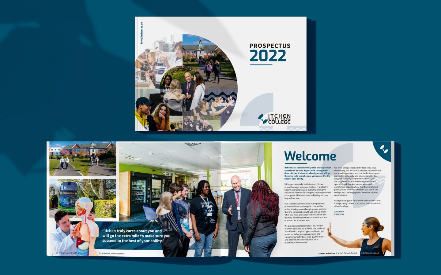 Itchen Sixth Form College - TRCREATIVE | Branding, Web Design & Digital ...